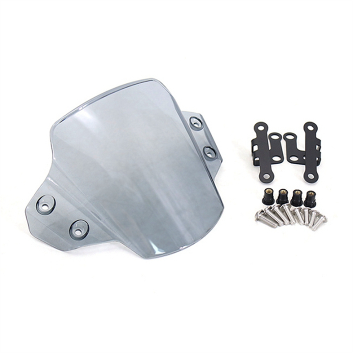 Motorcycle Accessories Kits Windshield Windscreen Wind Screen for MT-09 ...