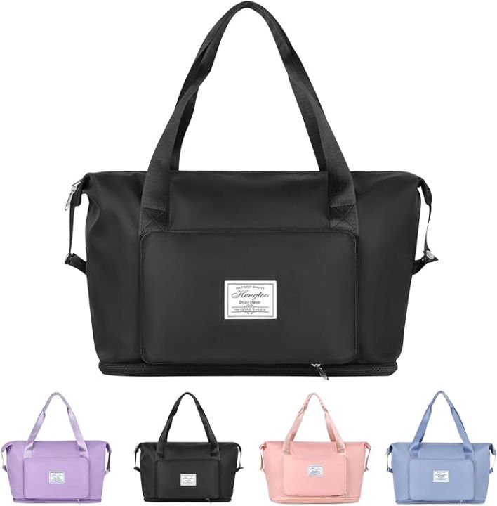 Travel Bags Tote Carry-On Luggage Handbag Waterproof Duffel Women ...