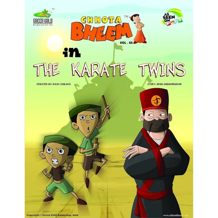 Chhota Bheem in The Karate Twins Vol 44 By Rajiv Chilaka | Daraz.com.np