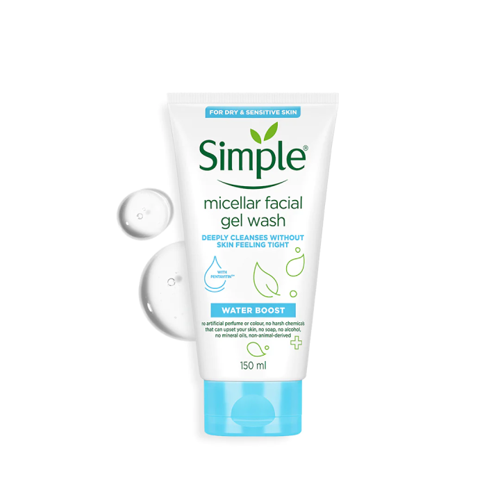 Simple Micellar Facial Gel Wash, 150ml | Daraz.com.np