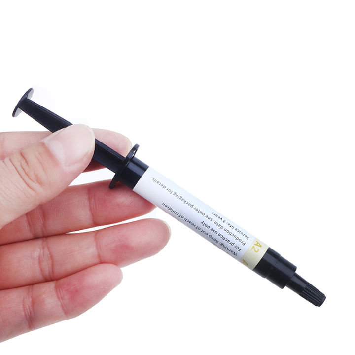 Dental Composite Resin Flowable Light Curing A2 2.5g Refill Syringe ...