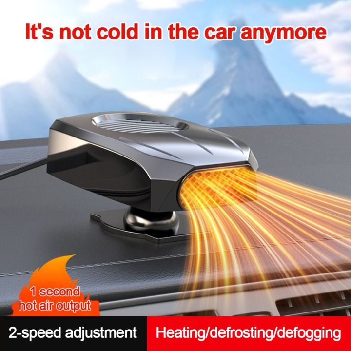 Useful Plastic Car Windshield Defroster 12V/24V Power Black Defogger ...