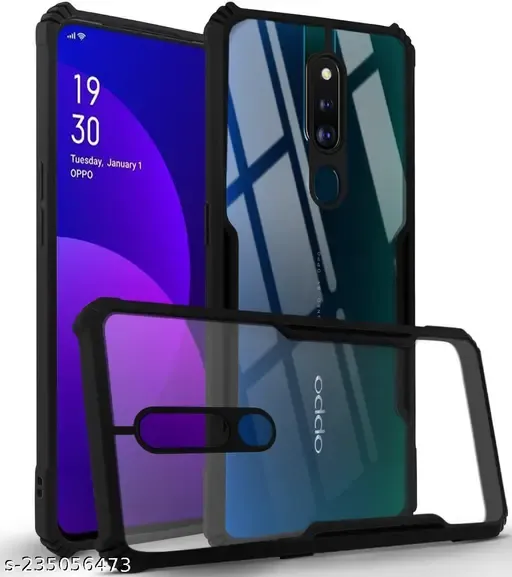 Oppo F11/F11 Pro Transparent Clear Hybrid Shockproof Slim Phone Case ...