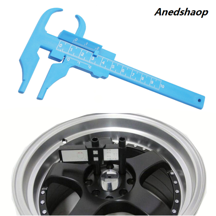 Anedshaop 1pcs WHEEL PCD GAUGE PCD caliper ruler RIM WHEEL 4,5,6,8 BOLT ...