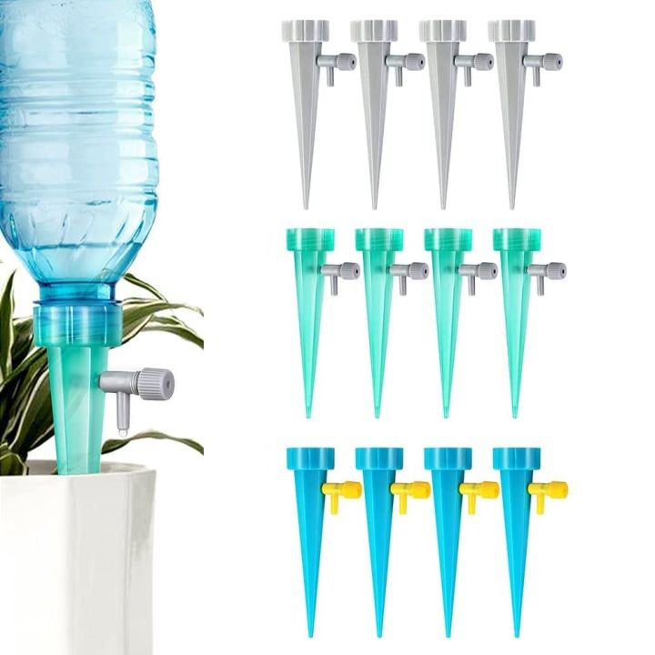 2 PCs Self Watering Spikes Plant Waterer Adjustable Self Watering ...
