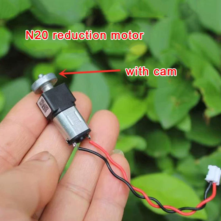Micro Mini N20 Reduction Motor With Dust Cover And Cam DC3-6V Full ...