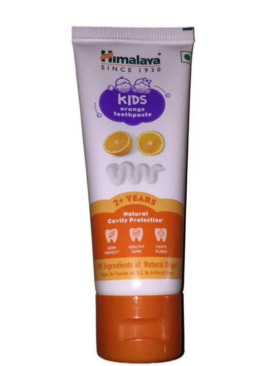 Himalaya Kids Orange Toothpaste, 80Gm | Daraz.com.np