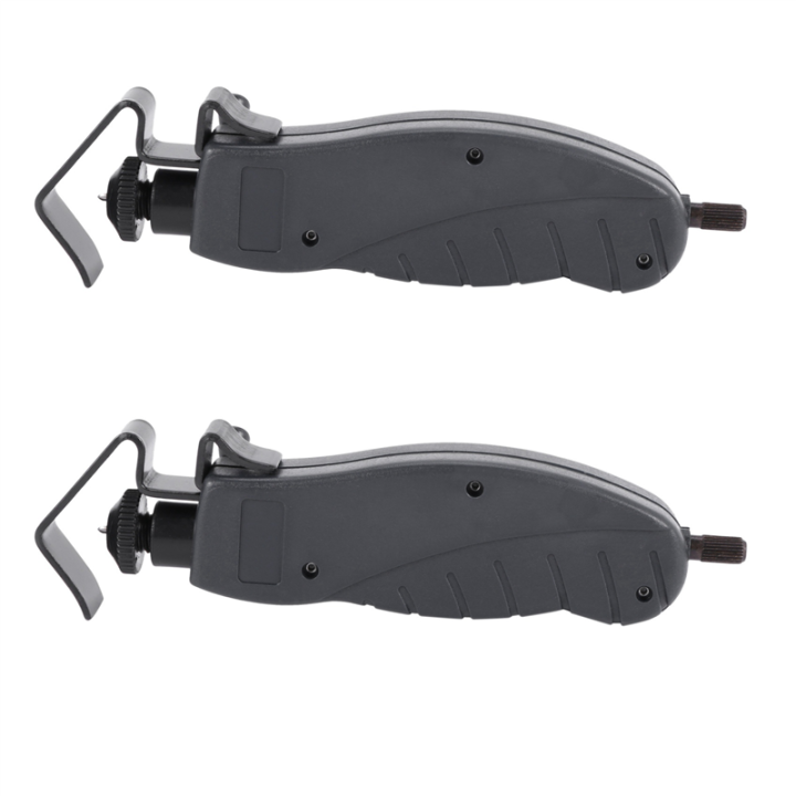 2X Adjusting 4.5-25mm Diameter Round Cable Slitter Stripper Cutter Tool ...
