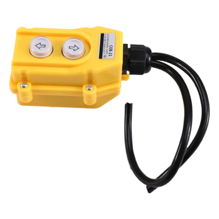 Crane Driving Direct Control Button, COB-21 Wire Hoist Switch Button ...