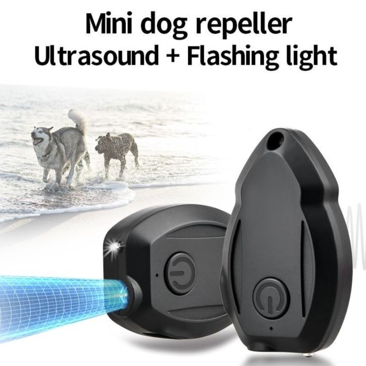 High Power Handheld Ultrasonic Dog Bark Deterrent Portable with Light ...