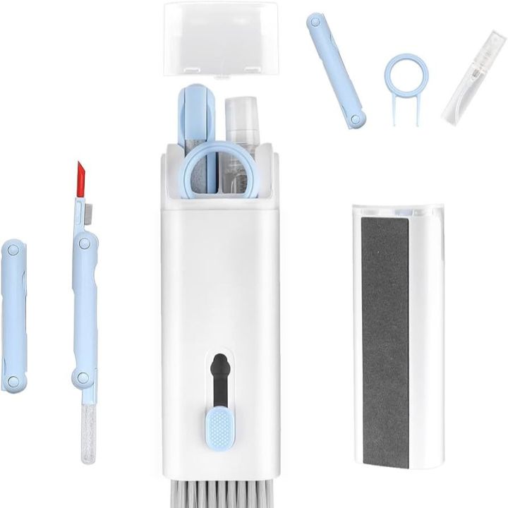 7 In 1 Keyboard Cleaning Brush Computer Earphone Cleaning Tools ...