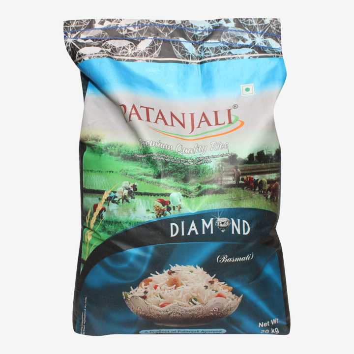 Patanjali Premium Quality Rice Diamond (Basmati) 20Kg | Daraz.com.np