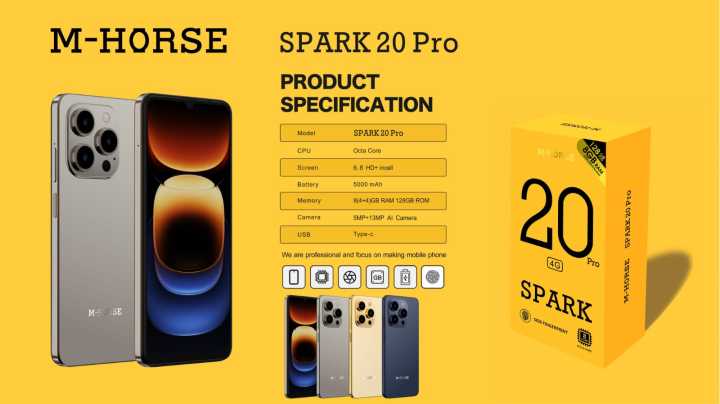 M-HORSE Spark 20 Pro 8/128 | Daraz.com.np