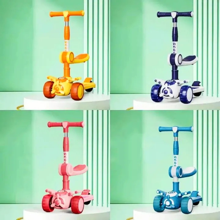 Children's Leg Scooter With Seat | Daraz.com.np