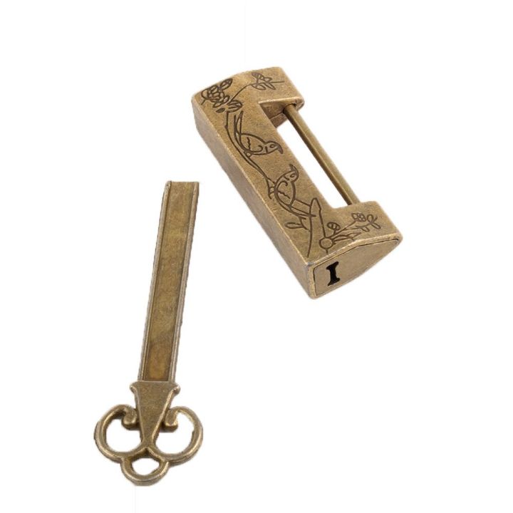 Bird Chinese Carved Antique Locks Padlock Locks Lock and Key | Daraz.com.np
