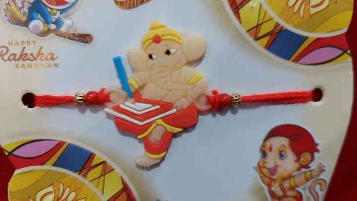 Bal Ganesh Design Rakhi For Little Sweet Brothers | Daraz.com.np