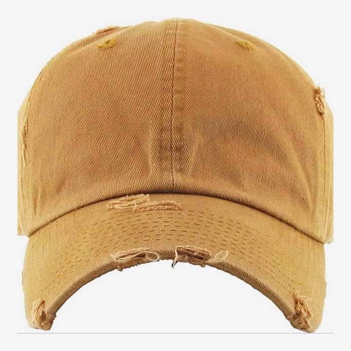 Vintage Washed Distressed Cotton DadHat🧢 BASEBALL-CAP🇺🇸 | Daraz.com.np