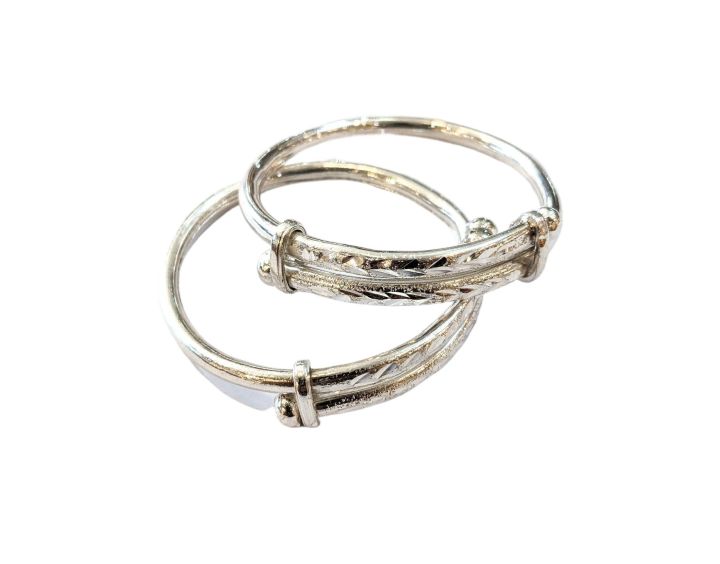Pure Silver Folding Bala For Babies 80 - 95 | Daraz.com.np