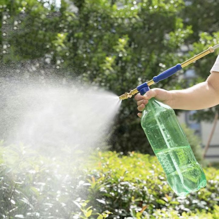 Portable Brass Atomizing Misting Nozzle Single/double Head Push-pull ...