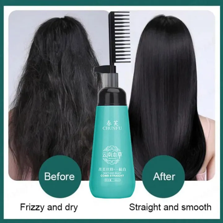 New models on sale Keratin Hair Straightening Comb Keratin Cream For ...