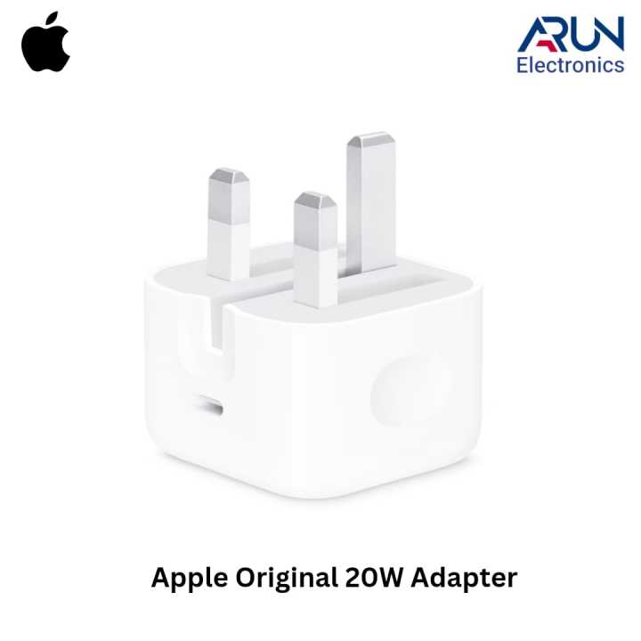 Apple Original 3-Pin 20W Adapter USB-C Type | Adapter Only | Folding ...