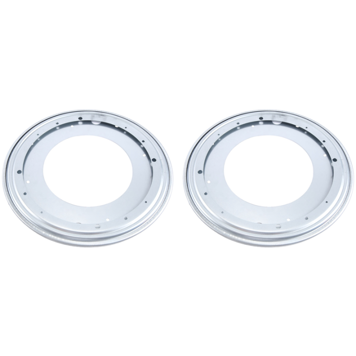 2 Pack Lazy Hardware 12 Inch, 360° Rotating Bearing Plate 5/16Inch ...
