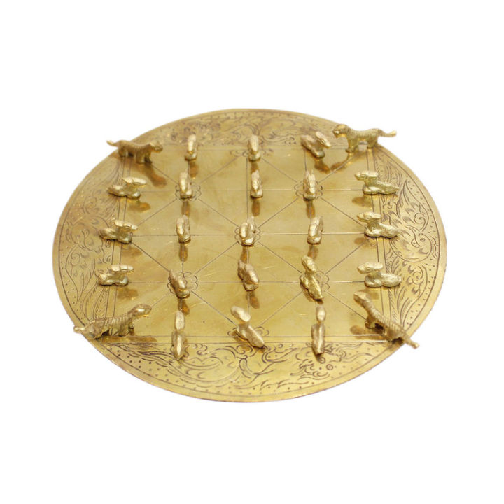 Golden Diameter Metal Bagchal, 6.5 Inch | Daraz.com.np