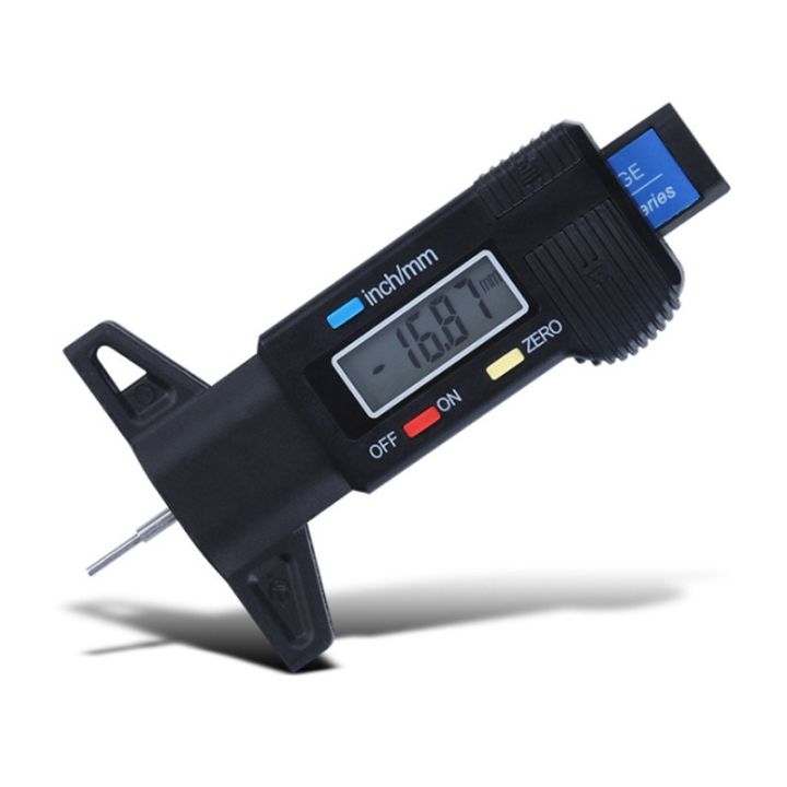 Digital Car Tyre Tire Tread Depth Gauge Auto Tire Measuring Tool ...