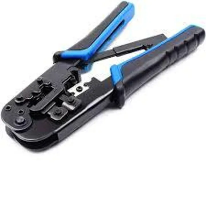 PROFESSIONAL CLAMPER 8P/RJ-45 AND 6P/RJ-12, ETHERNET TELEPHONE CRIMP ...