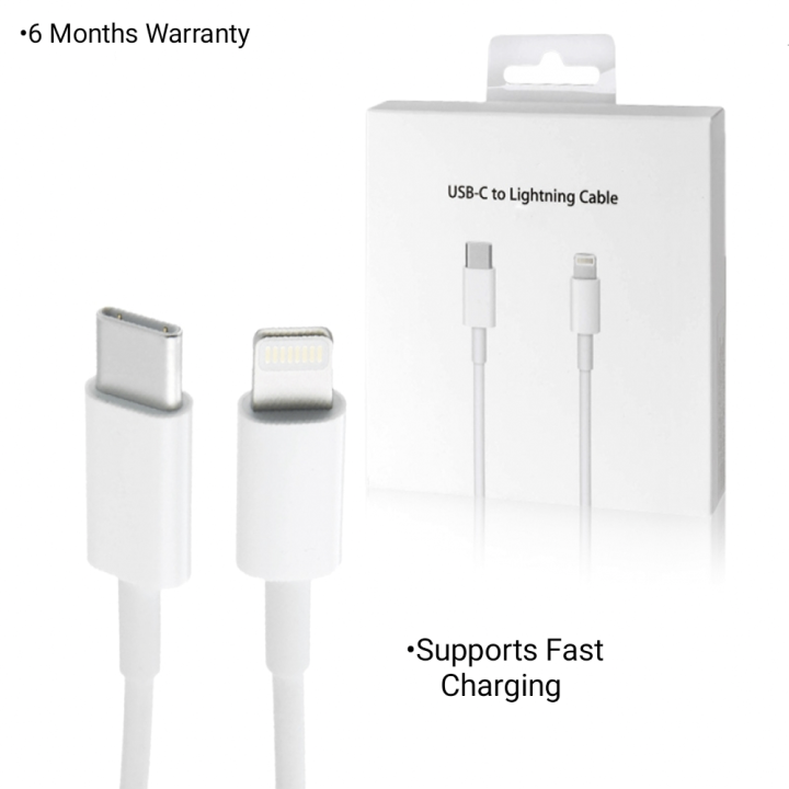With Warranty Type C To lightning Cable Fast Charging Support ( PD ...