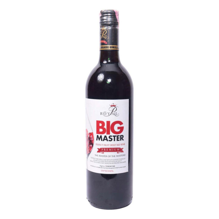 Big Master Sweet Red Wine 750Ml | Daraz.com.np