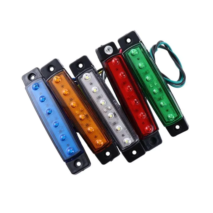 Buses 24V Truck Car Side Marker Indicator Lamp Rear Lights Underglow ...