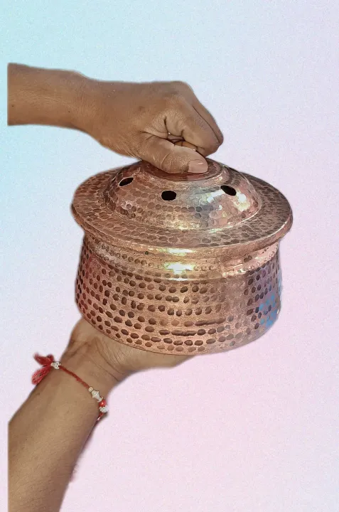 Copper Diyo Chhopne Batta/Bhado Medium 14.5 cm | Daraz.com.np