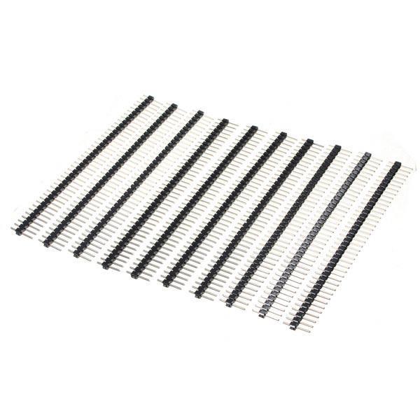 50 40 pin 2.54mm single column male pin connector strips | Daraz.com.np