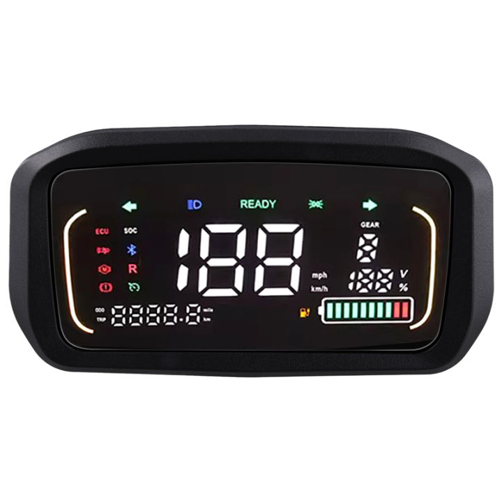(GGBR) 48V/60V/72V Colorfull LCD Display Meter Control Panel for EBike ...