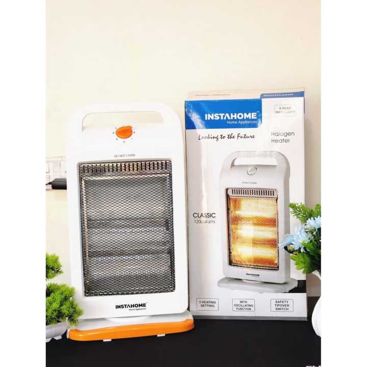 Instahome Classic 3 Rod Halogen Heater 1200W | Daraz.com.np