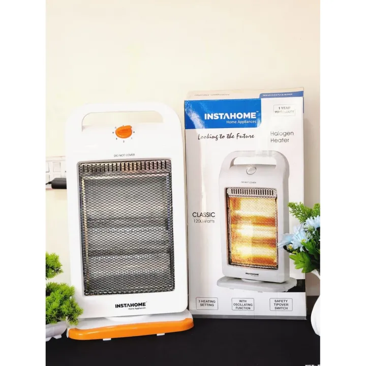 Instahome Classic 3 Rod Halogen Heater 1200W | Daraz.com.np