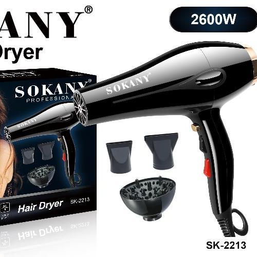 SOKANY Hot And Cold Air Hair Dryer 3 In 1 Concentrator And Diffuser ...