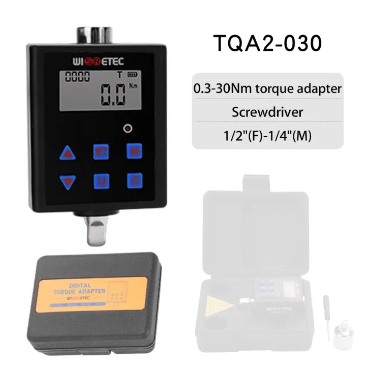 Digital torque meter: dual measurement mode/4 unit cutting/sound and ...