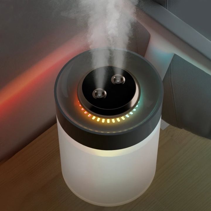 4.2 Liters Double Jet Humidifier and Air Diffuser with 7-Color Night ...
