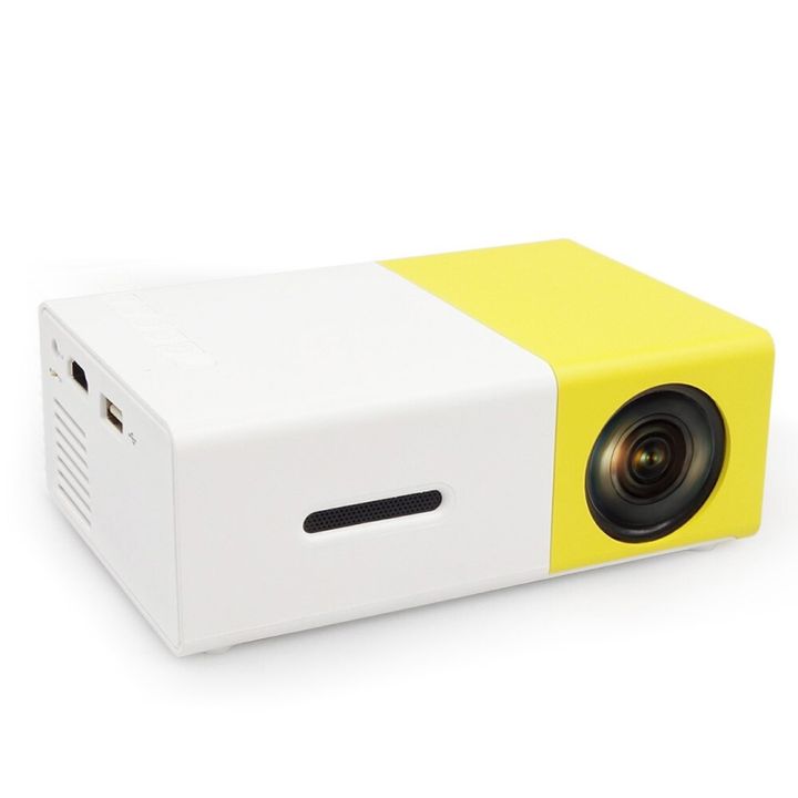 YG-300 LED Portable Projector | 600lm | 320x240 Pixels | USB Mini Home ...