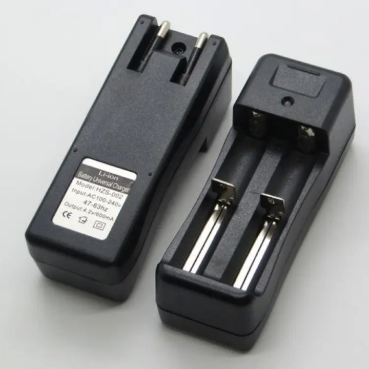 3.7 Volt Double Battery Charger | Auto Stop Feature With Over Charge ...