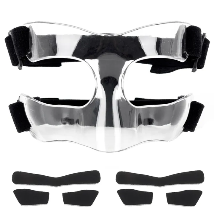 Sports Training Face Mask with Nose Guard, Adjustable Padding for ...