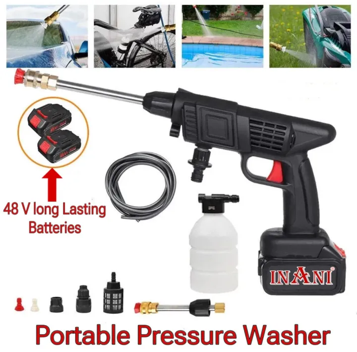 High Pressure Rechargable Car Washer Portable High Pressure Washer