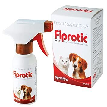 Fiprotic Fipronil 0.25% 100ml For Ticks & Fleas dogs and cats | Daraz ...