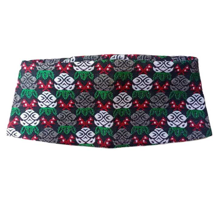 Nepali Dhaka Laliguras and Flag Print Topi Palpali Dhaka Topi for Men ...