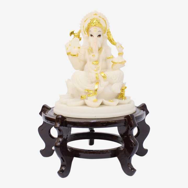 White Color Ganesh Statue | Daraz.com.np