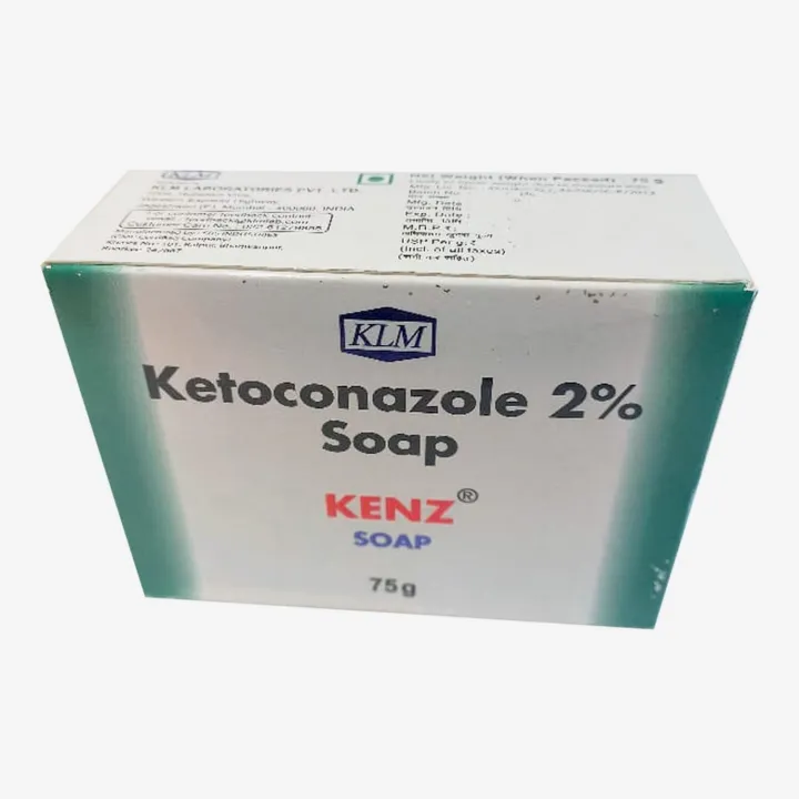 Kenz Soap, Ketoconazole 2% Antifungal Soap, Marketed By: Klm ...