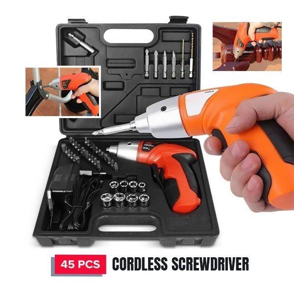 CS-1480 Blue Cordless Screwdriver and Drill | Daraz.com.np