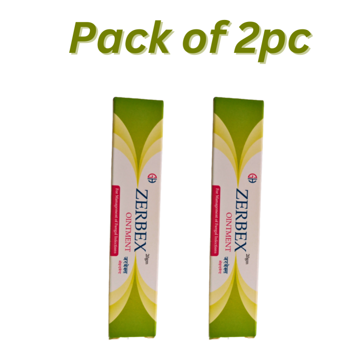 Zerbex Ointment 20grm Pack of 2pc | Daraz.com.np
